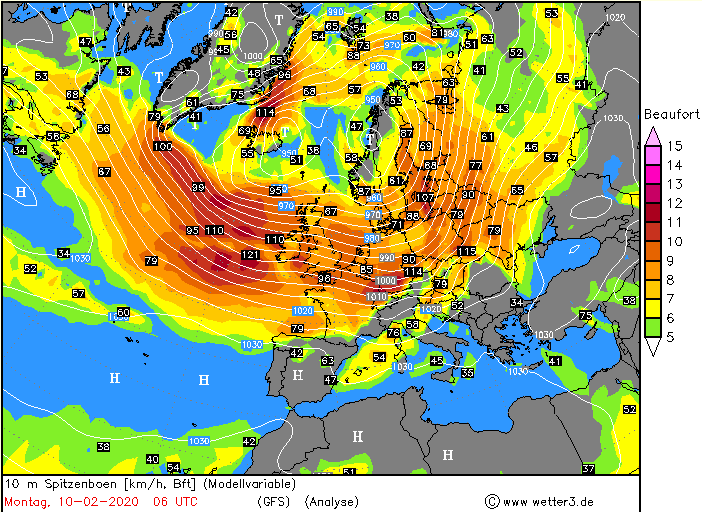 Cyclone Ciara blows over Europe | Swiss Re