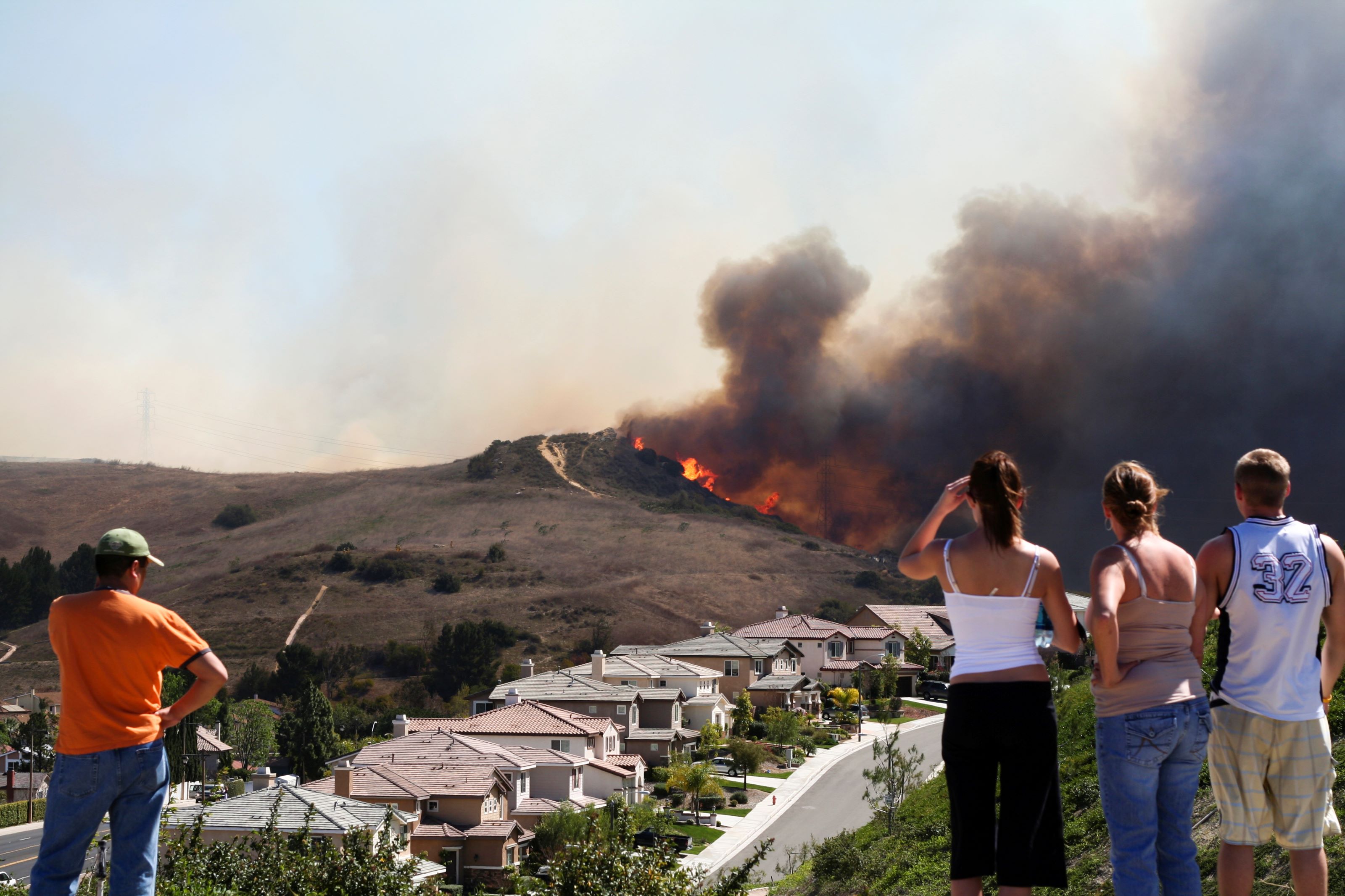 Mountain Fire - The power of the Bellwether wildfire tool | Swiss Re
