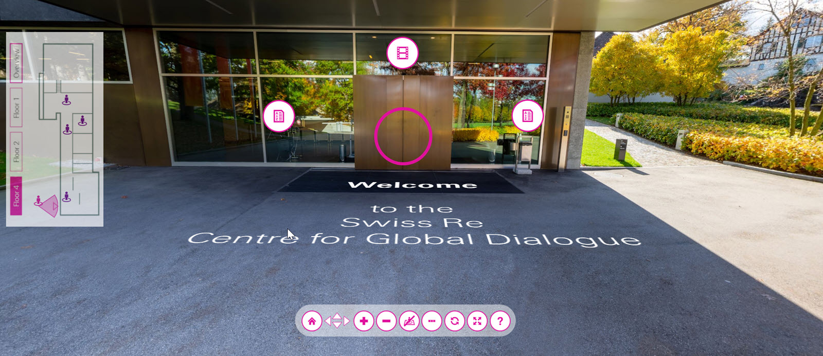 Virtuelle Tour | das Centre for Global Dialogue | Swiss Re