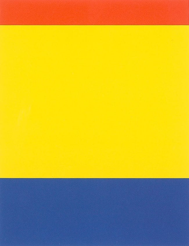 Red Yellow Blue by Ellsworth Kelly | Swiss Re Art