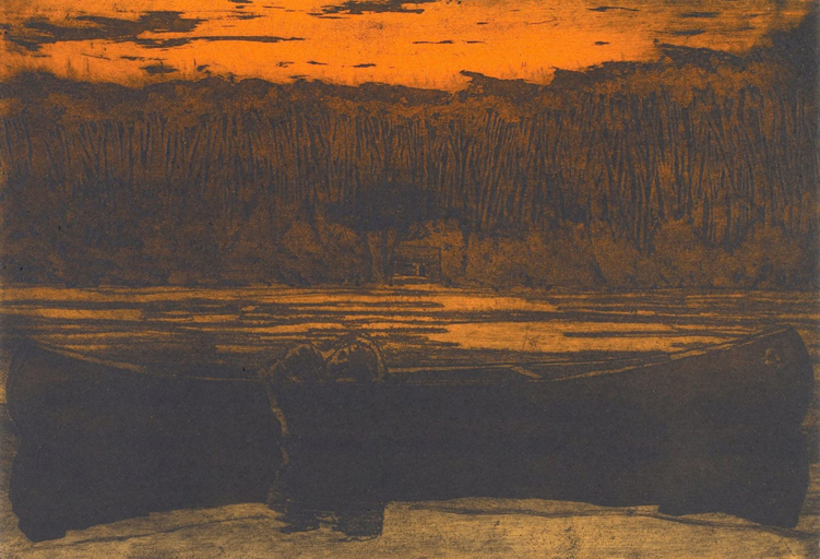 Series, Grasshopper: Canoe Lake by Peter Doig | Swiss Re Art