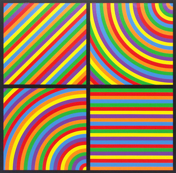 Series, Color Bans (Krakow 2000.07) by Sol LeWitt | Swiss Re Art